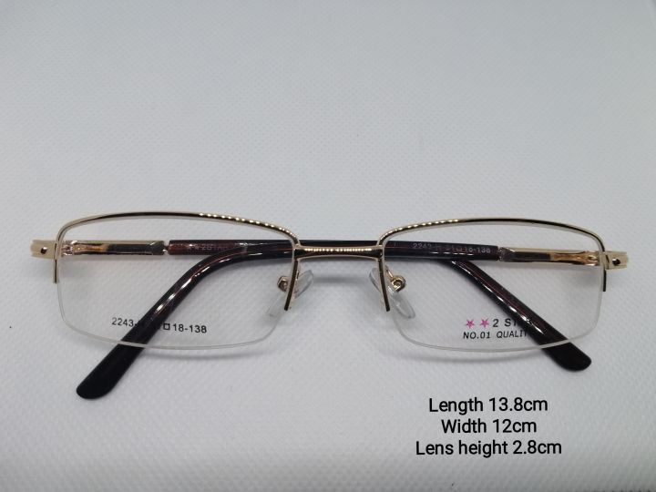 2 Star Spectacle Frame Eyeglass - Gold 2243H | Daraz.lk