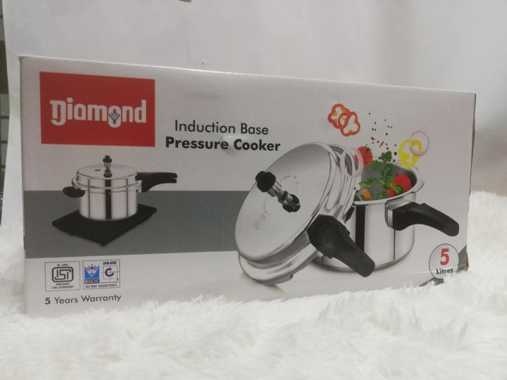 Diamond Induction Base Pressure Cooker 5Ltr | Daraz.lk
