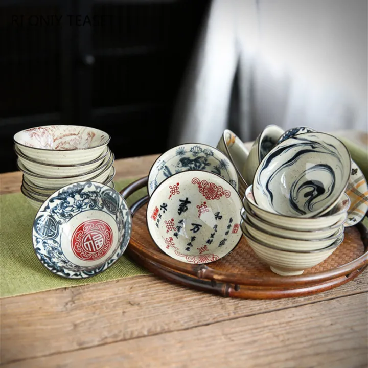 1pcs Chinese Traditional Ceramic Cone Teacup Anti Scaling Handmade ...