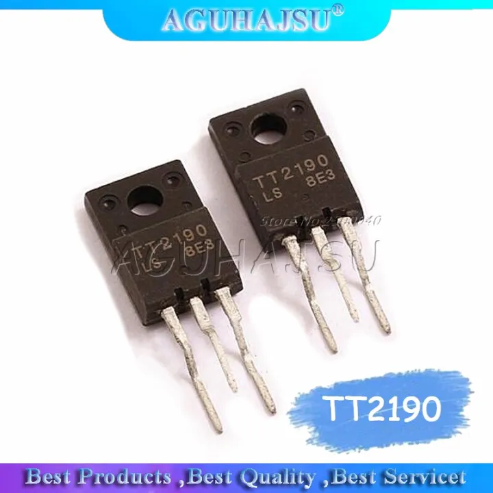 【Happy childhood memories】10pcs TT2190 Triode TV power tube TO-220F color TV resistance tube ...