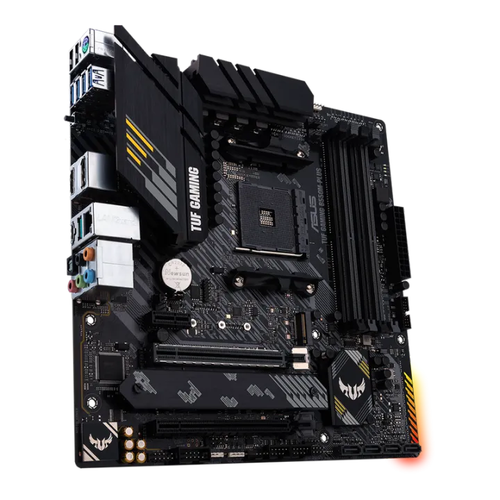 ASUS TUF Gaming B550-Plus ATX Motherboard – AMD B550 Chipset, AM4 ...