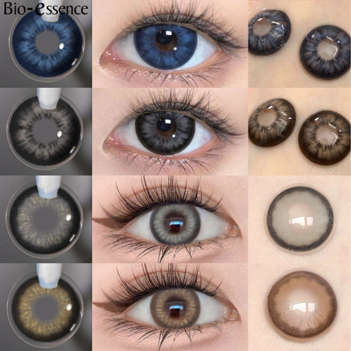 1 👍 2025 1 Pair Colorcon Korean Lenses Color Contact Lenses With Degree ...