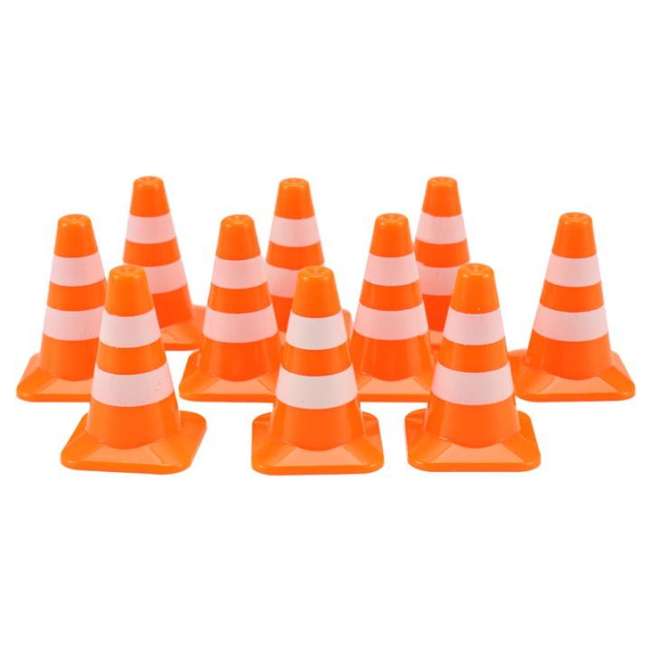 Mini Traffic Cones 10Pcs Miniature Road Cones Kids Traffic Cones Kit ...