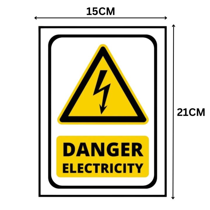 Danger Electricity Sign Board - FOAM BOARD MATERIAL | Daraz.lk