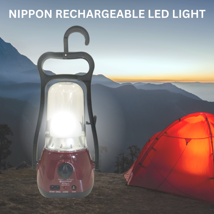 Rechargeable light | Camping light | Hiking Light | NIPPON RECHARGEABLE ...