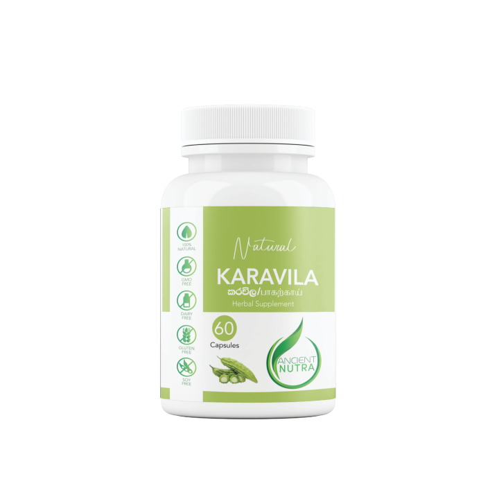 Ancient Nutraceuticals Karavila Capsule (Bitter Melon) | Daraz.lk