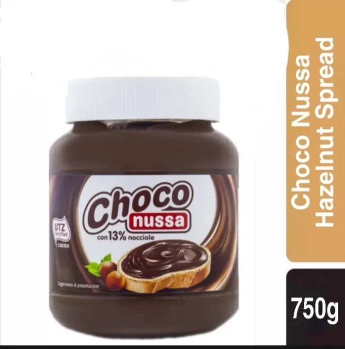 Choco Nussa Chocolat Hazelnut Spread 750g UK 🇬🇧 Substitute for Nutella ...