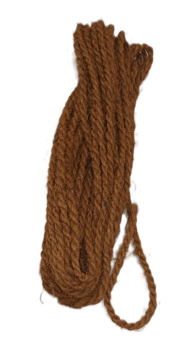 Rope Coconut Coir Fiber Rope / Coconut Natural Twisted 6mm Rope 30 Feet ...