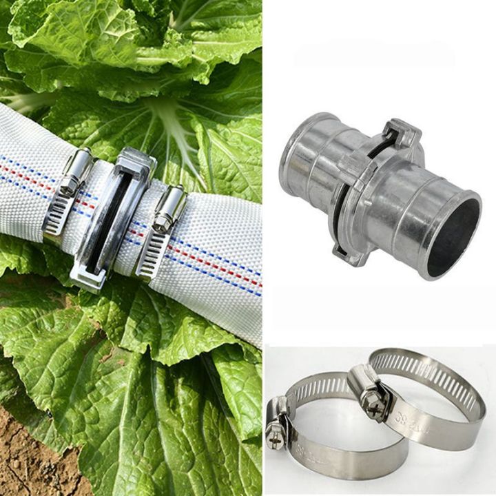 Water Pipes Quick Coupling Aluminum Fitting Hose Quick Connector With ...
