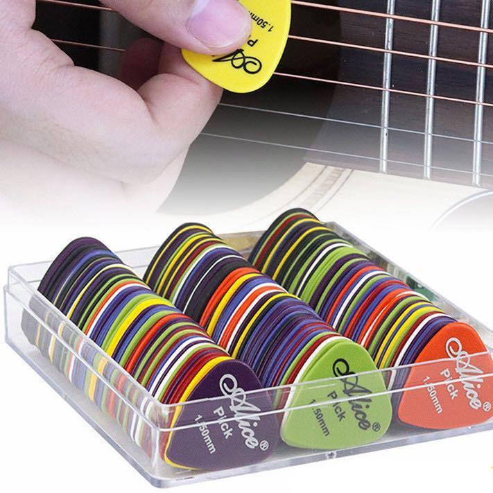 50pcs Guitar Pick Original Sound Guitars Accessories Thickness 0.58/0. ...