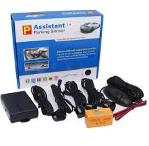 Premium Parking Reverse Sensor Kit with Digital Display and Step-up ...