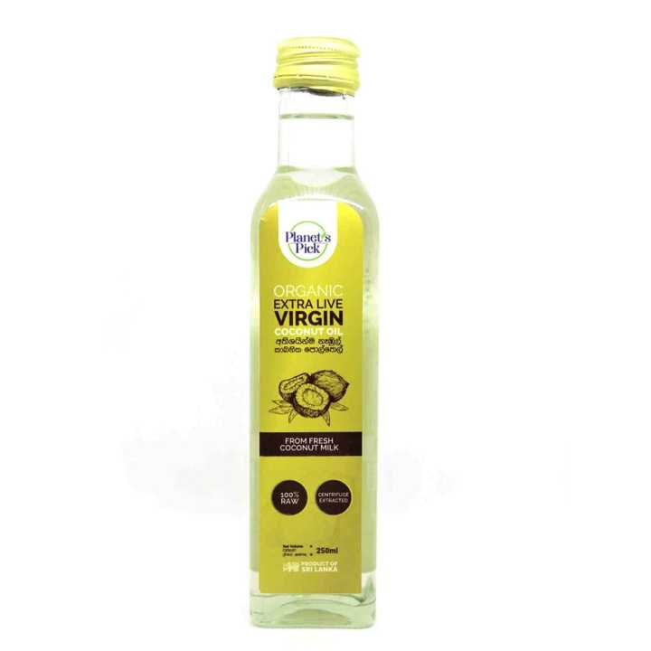 Organic Extra Live Virgin Coconut Oil 250ml | Daraz.lk