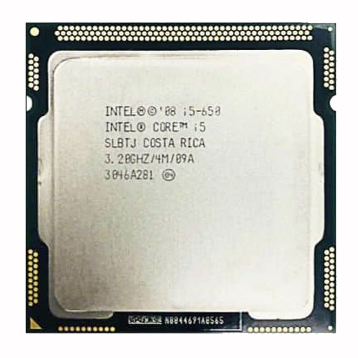 Intel Core i5-650 [1st Generation] Desktop Computer Processor 3.46GHz ...