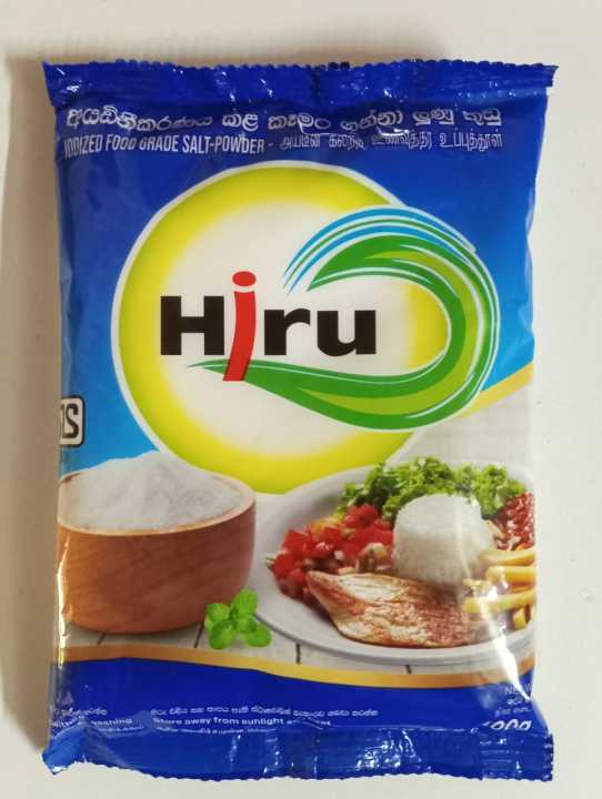 Hiru Table Salt 400g ලුණුකුඩු உப்புதூள் | Daraz.lk