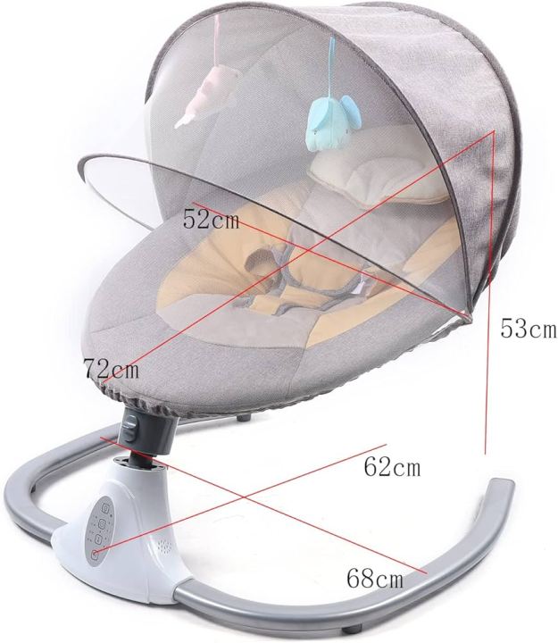 Multifunctional Smart Baby Electric Rocking Chair Baby Cradle Rocker ...