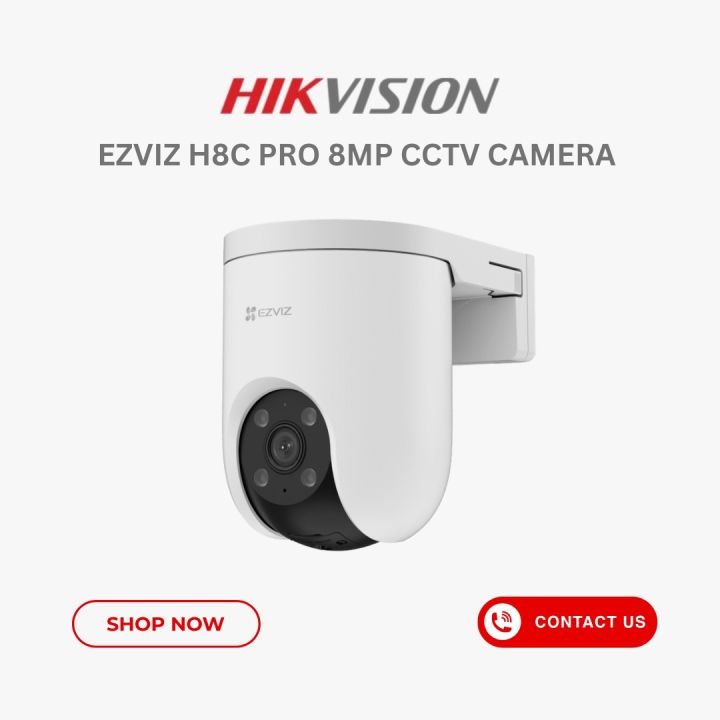 HIK-Vision H8C Pro 8MP Camera 2 Years Warranty | Daraz.lk