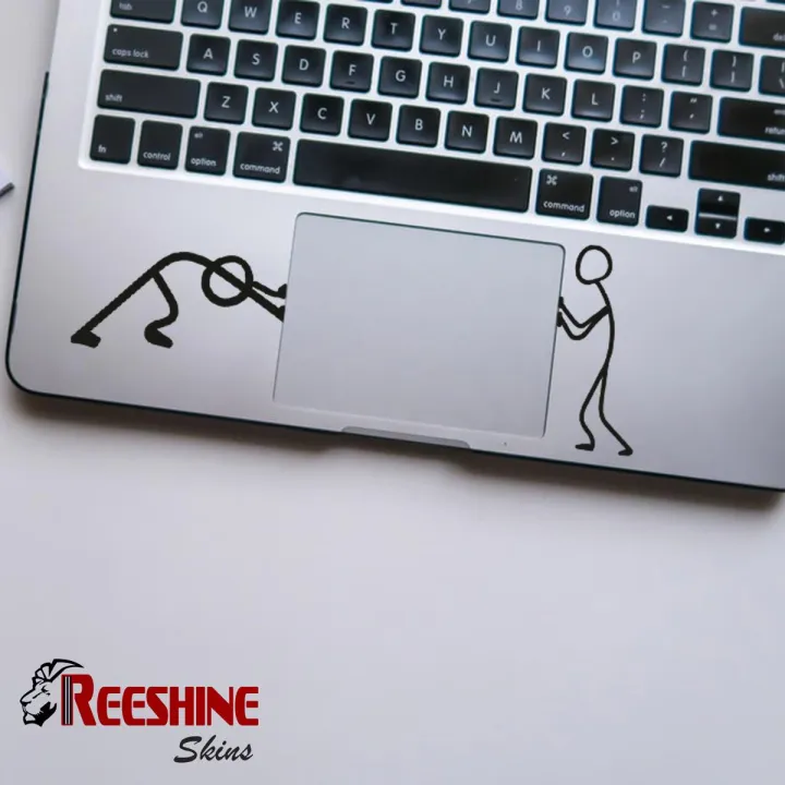 Laptop Trackpad Sticker (Suitable for all kind Light Colour Laptop ...