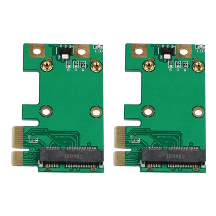 2X PCIE to Mini PCIE Adapter Card, Efficient, and Portable Mini PCIE to ...