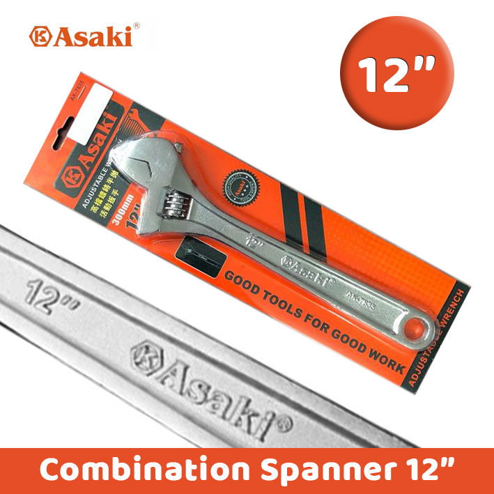 Combination Spanner 12" Asaki AK-7635 | Daraz.lk