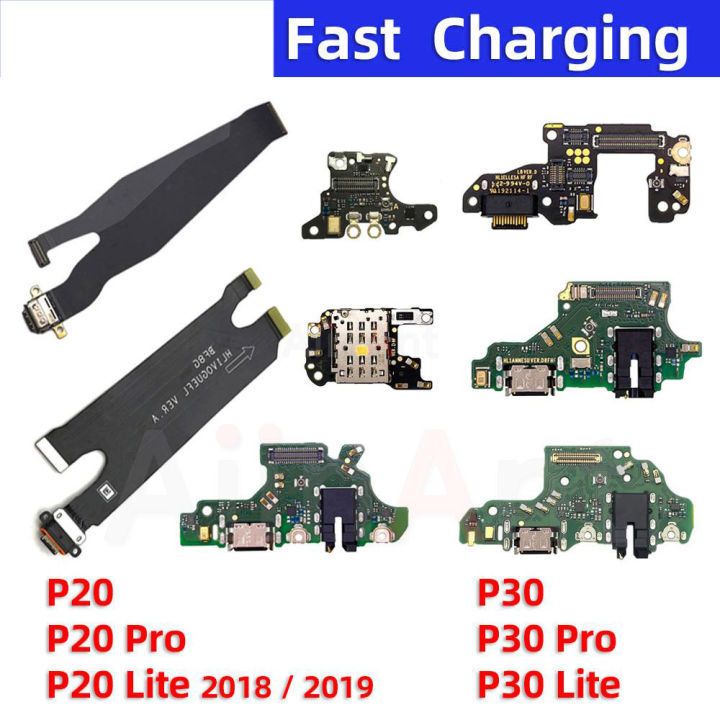 Aiinant USB Charger Dock Mic Connector Port Charging Board Flex Cable ...