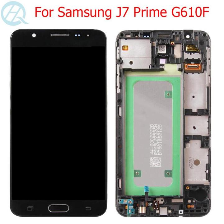 G610F LCD For J7 Prime 2016 Display With Frame J7 Prime SM-G610F ...