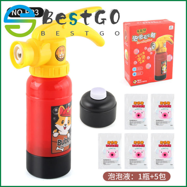 【BestGO】Electric fire extinguisher bubble machine with light music ...
