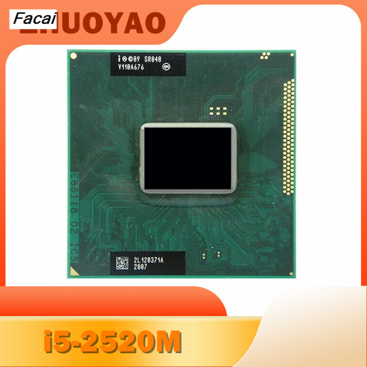 Facai Core i5 2520M I5-2520M SR048 2.5GHz SR048 Portable Socket G2 ...