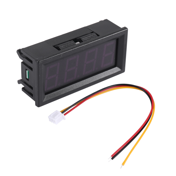 0.56inch Mini Digital LED Display 4 Bits 0-100V Voltmeter Panel Volt ...