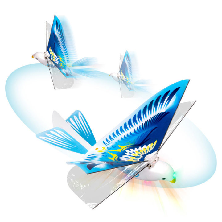 Children Electric Hand Throwing Flying Bird Funny Kids Luminous Gesture ...