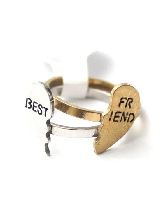 Men's Multicolor stainless steel couple rings | Daraz.lk