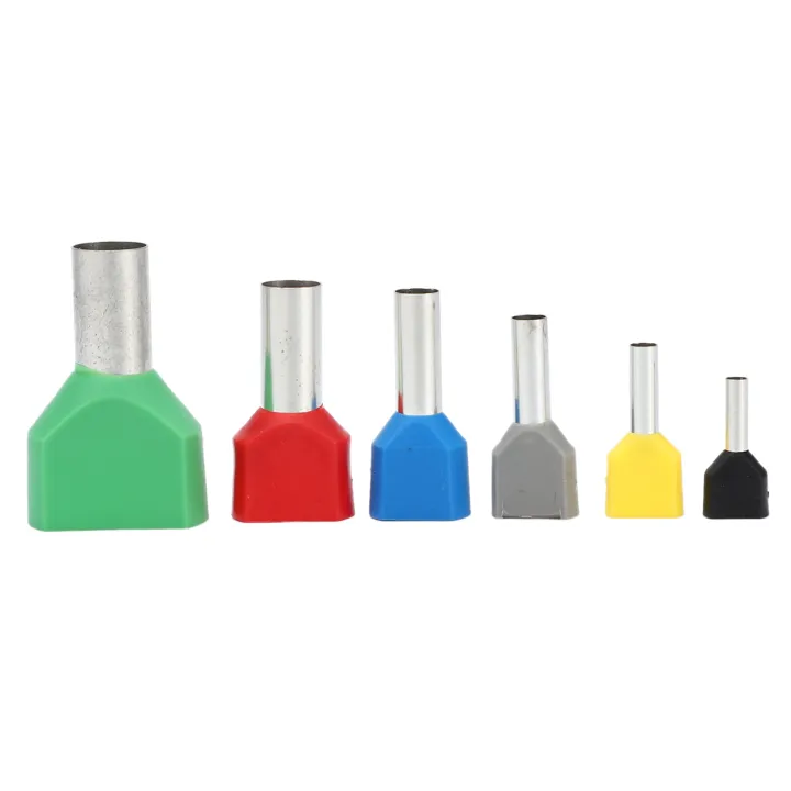 1560Pcs Dual Bootlace Ferrule Teminator Kit Electrical Crimp Dual Entry ...