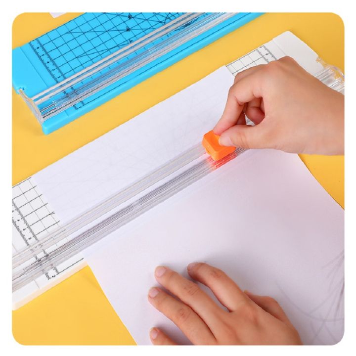 Small Portable Paper Cutter, Bidirectional Plastic Paper Cutter ...
