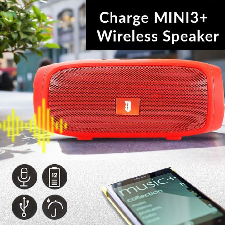 JBL Charge Mini 4+ / Charge Mini 3+ Portable Wireless Bluetooth Speaker ...