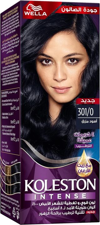 Wella Koleston (hcjm) Intense Hair Color 301/0 Blue Black 110ml | Daraz.lk
