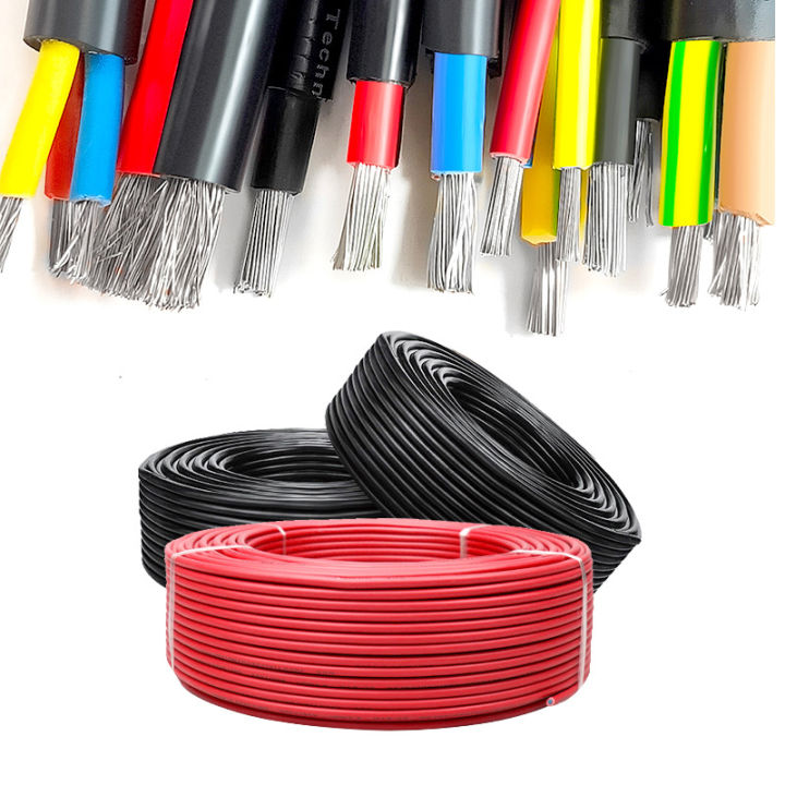 Solar Cable Tuv Approval Xlpe Insulated Tinned Copper Wire 4mm2 6mm2 ...