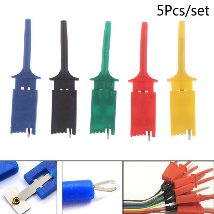 【KAMDSS015】5Pcs/set Meter Test Probe IC Test Clips SMD IC | Daraz.lk