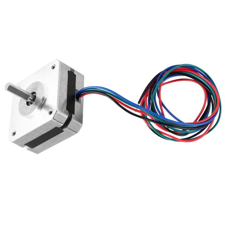 17Hs08-1004S 4-Lead Nema 17 Stepper Motor 20Mm 1A 13Ncm(18.4Oz.In) 42 ...