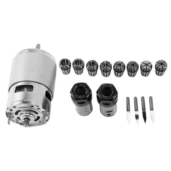 Ball Bearing Spindle Motor ER11 Eight-Piece Engraving Tool Set with ...