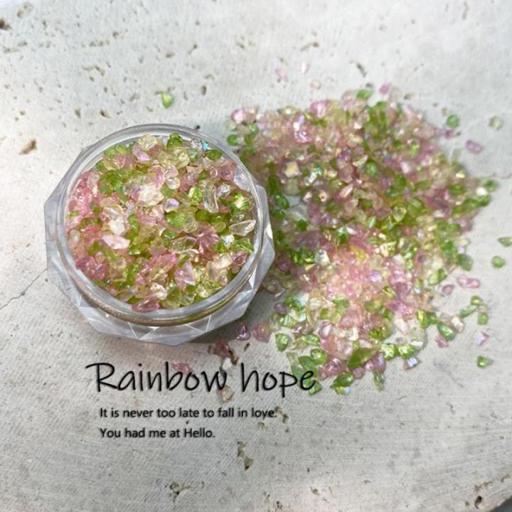 Natural Mineral Mica Flakes Glitter Colorful Quail Eggshell Powder Dust ...