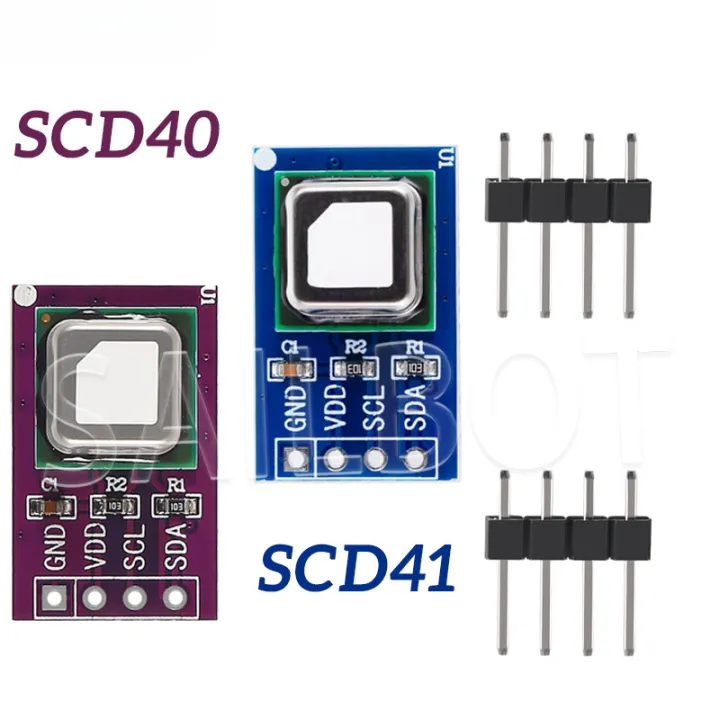 SCD40 SCD41 CO2 Gas Sensor Module High-Precision Carbon Dioxide ...