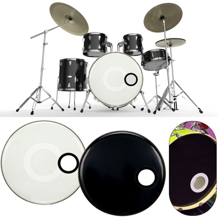 New Kick Pad Protector for Drum Parts Drum Opening Protector EQ Pedal Patch Bass Drum Patch Drum ...