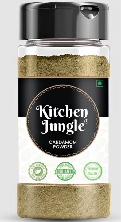 Kitchen Jungle Cardamom Powder|Ilaichi Powder|Elaichi Powder (100 Gram ...
