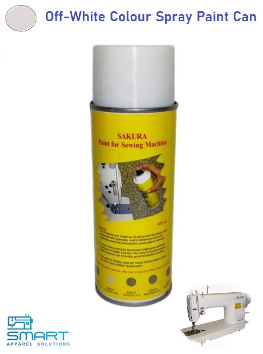 Paint for sewing machines SAKURA KHP-02 Off-White Color for JUKI DDL ...