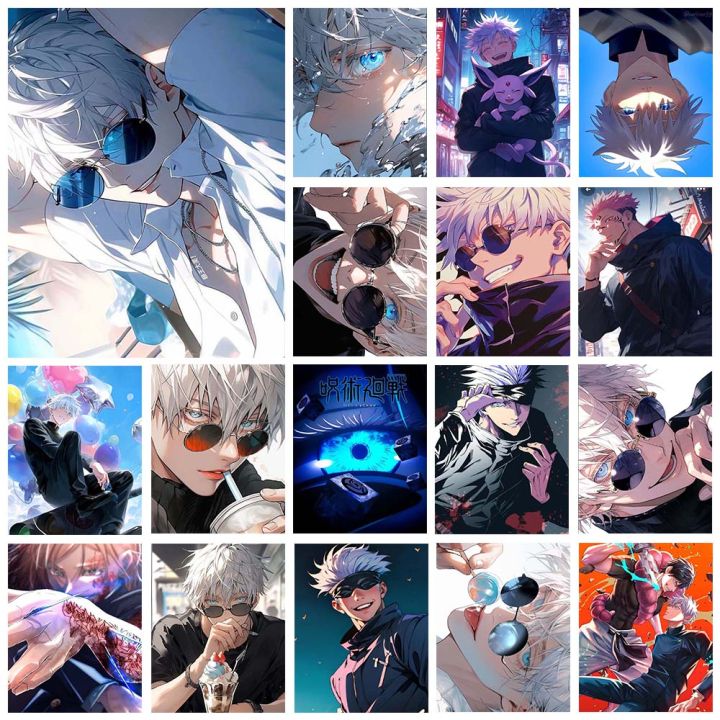 Anime Satoru Gojo Square Diamond Painting Kit Jujutsu Kaisen Diamond ...