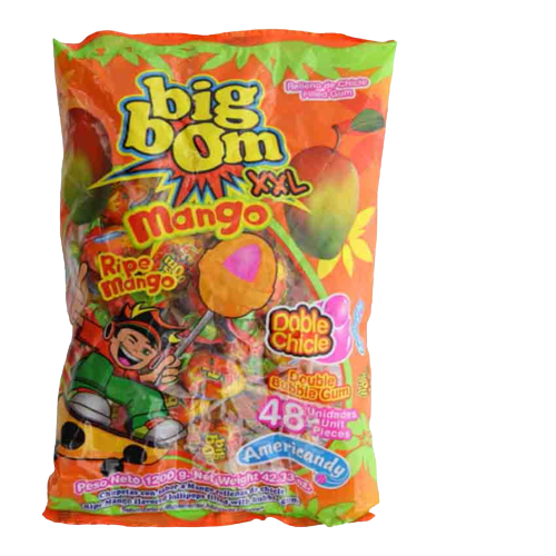 Big Boom XXL Lollipop Mango (48pcs) | Daraz.lk