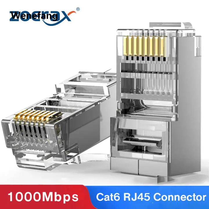 Wenefang Hot Selling ZoeRax Cat6 RJ45 Connector 8P8C Modular Ethernet ...