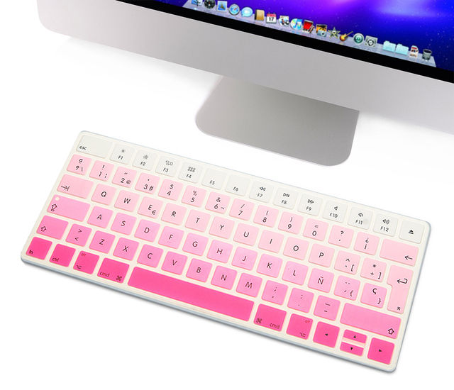 Eu/uk Spanish With Keyboard Cover Protector For Imac 2 Wireless ...