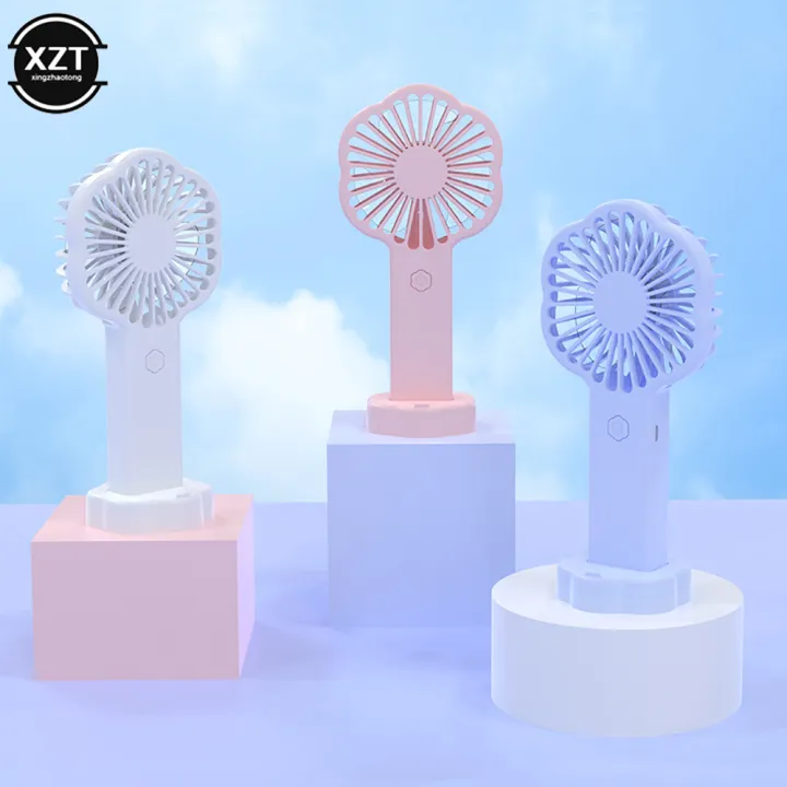 Portable Handheld Fans Small Cooling Eyelash Fan USB Rechargeable 600ma ...