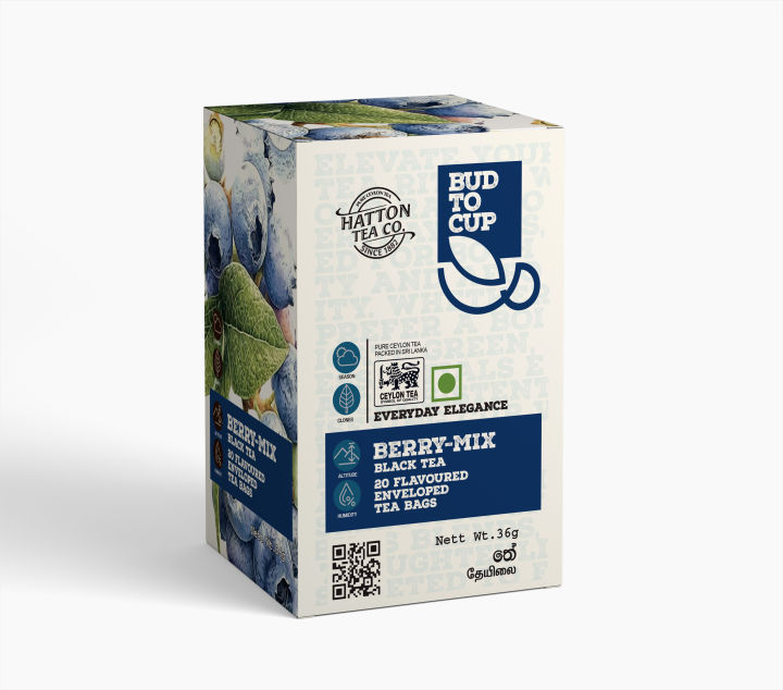 Bud to Cup - Berry Mix Tea - 20 Envelope Tea Bags | Daraz.lk