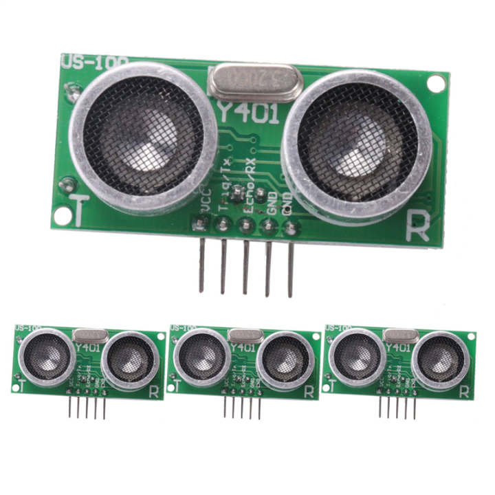 4PCS US-100 Ultrasonic Sensor Module DC 2.4V - 5V with Temperature ...